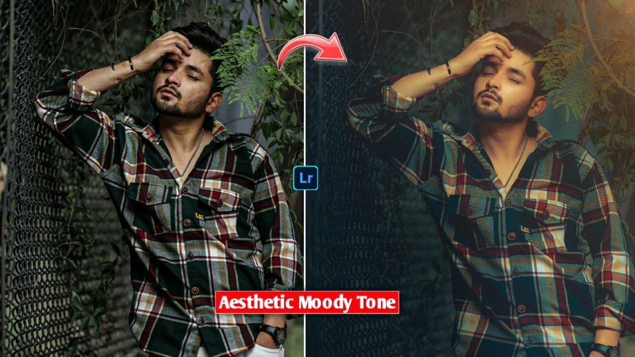 Aesthetic Moody Tone Photo Editing In Lightroom || Moody Misty Tone ...