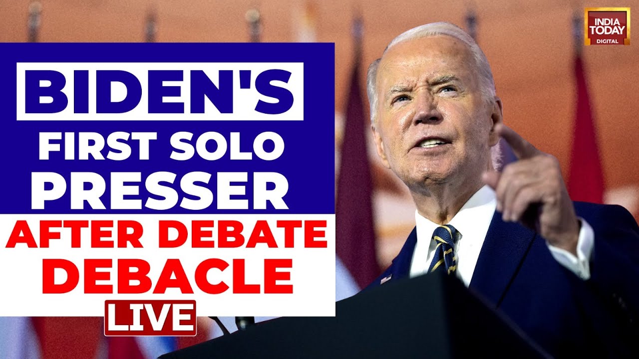 LIVE: US President Joe Biden Holds Unscripted Solo NATO Press ...