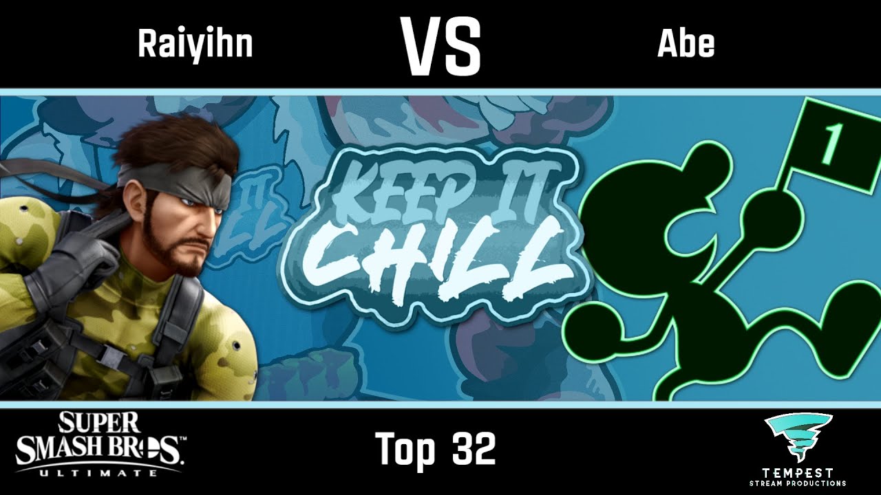 Raiyihn (Snake) vs Abe (Game & Watch) - Ultimate Top 32 - Keep it Chill ...