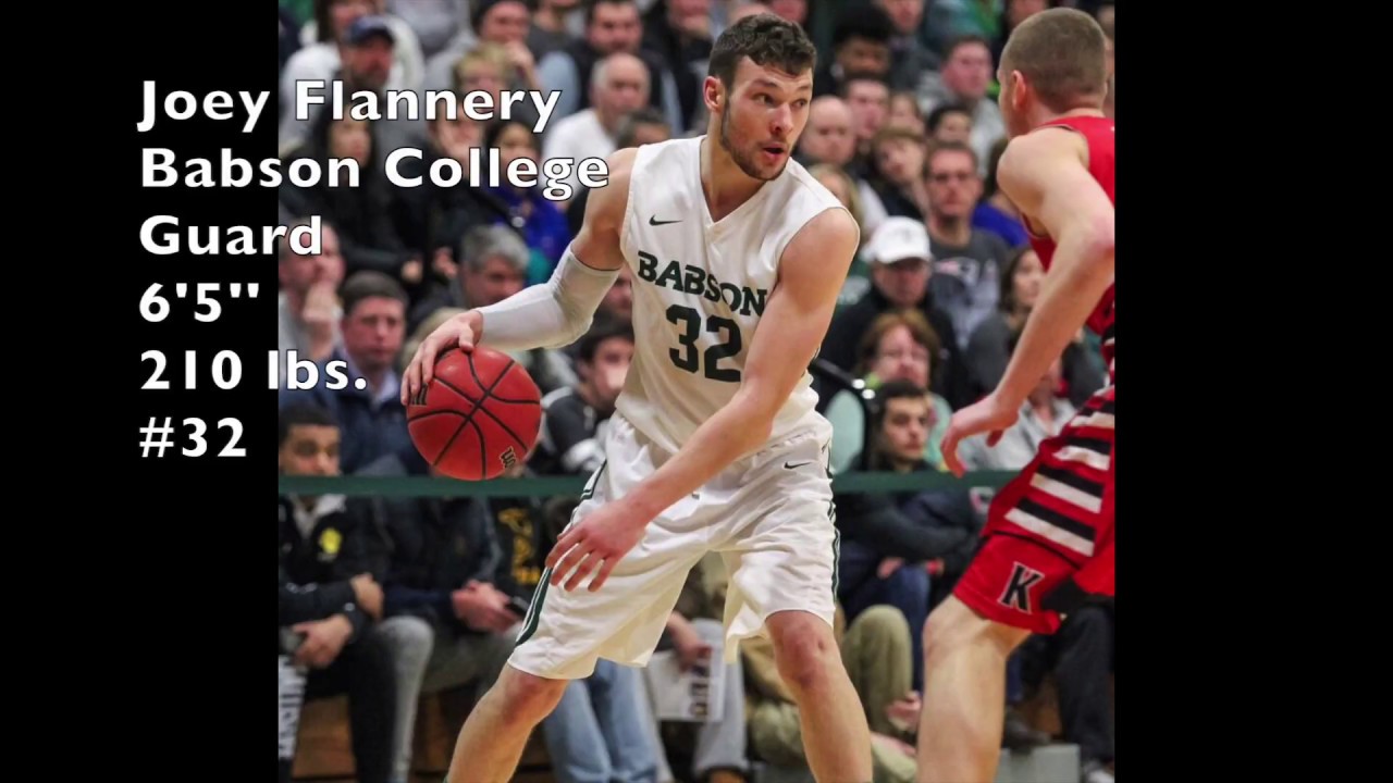 Joey Flannery Babson College Highlight - YouTube