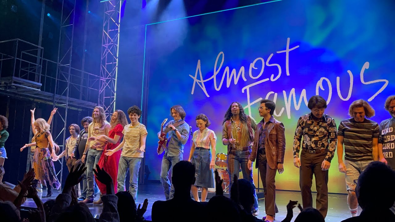 Almost Famous The Musical Broadway - Jacobs Theatre - Fever Dog Bows ...