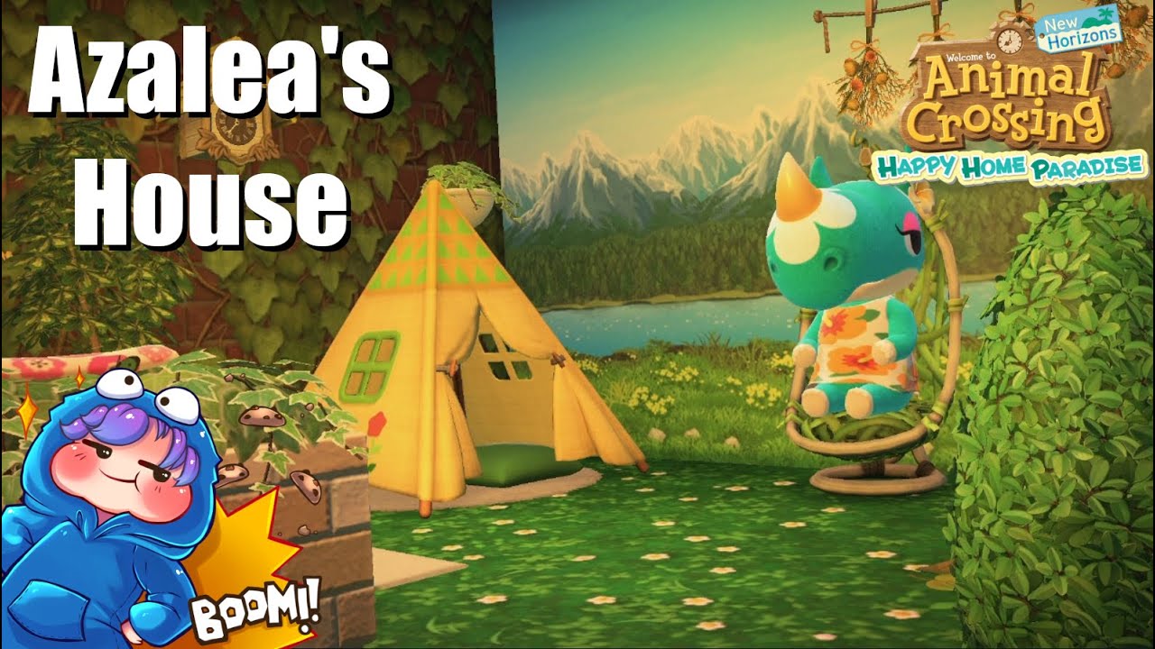 Azalea's House | ACNH HappyHomeParadise Speedbuild | - YouTube