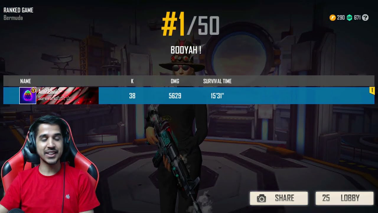 Saste Nashe in Free Fire || 38 Kills 29 Headshot || Desi Gamers - YouTube