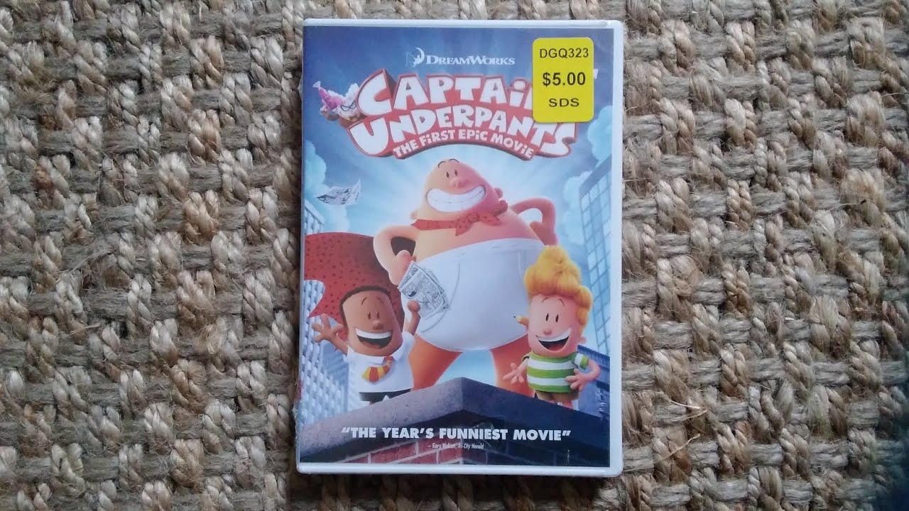 Captain Underpants: The First Epic Movie | DVD Unboxing! - YouTube