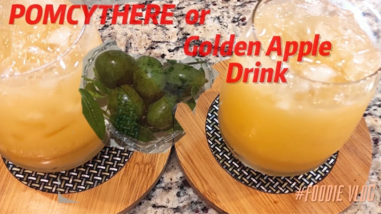 Try this awesome drink using Pomcythere/Golden Apple & you will LOVE it ...