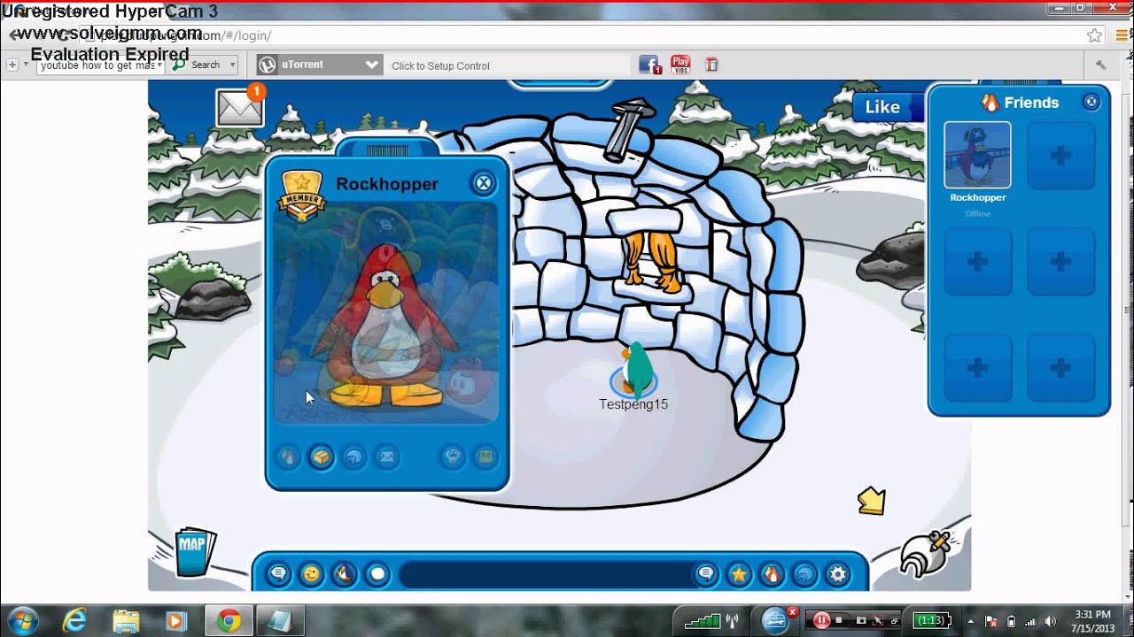Club Penguin How To Hack Mascots *2013* - YouTube