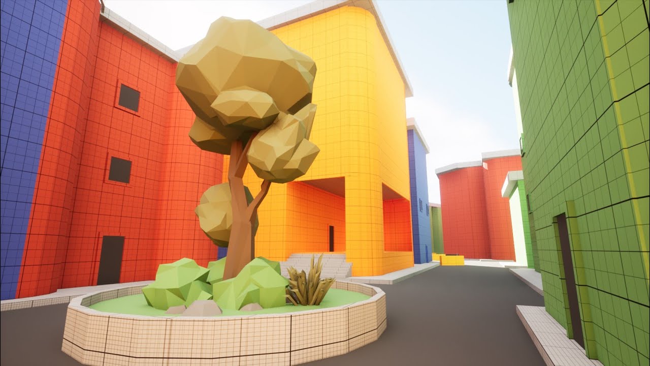 2v2 Arena Level Design - Control (Lyra UE5) Showcase - YouTube