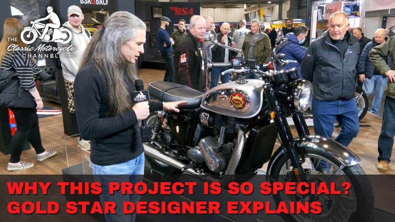 New BSA Gold Star Motorcycle Design Challenges - YouTube
