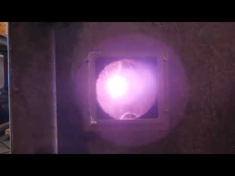 Striking an arc and lighting up a 100 year old carbon arc Brenkert ...