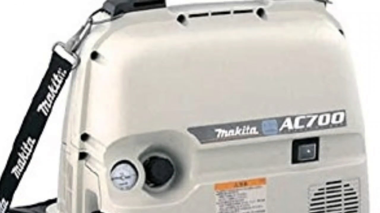 Review Air Compressor Makita AC700 - YouTube