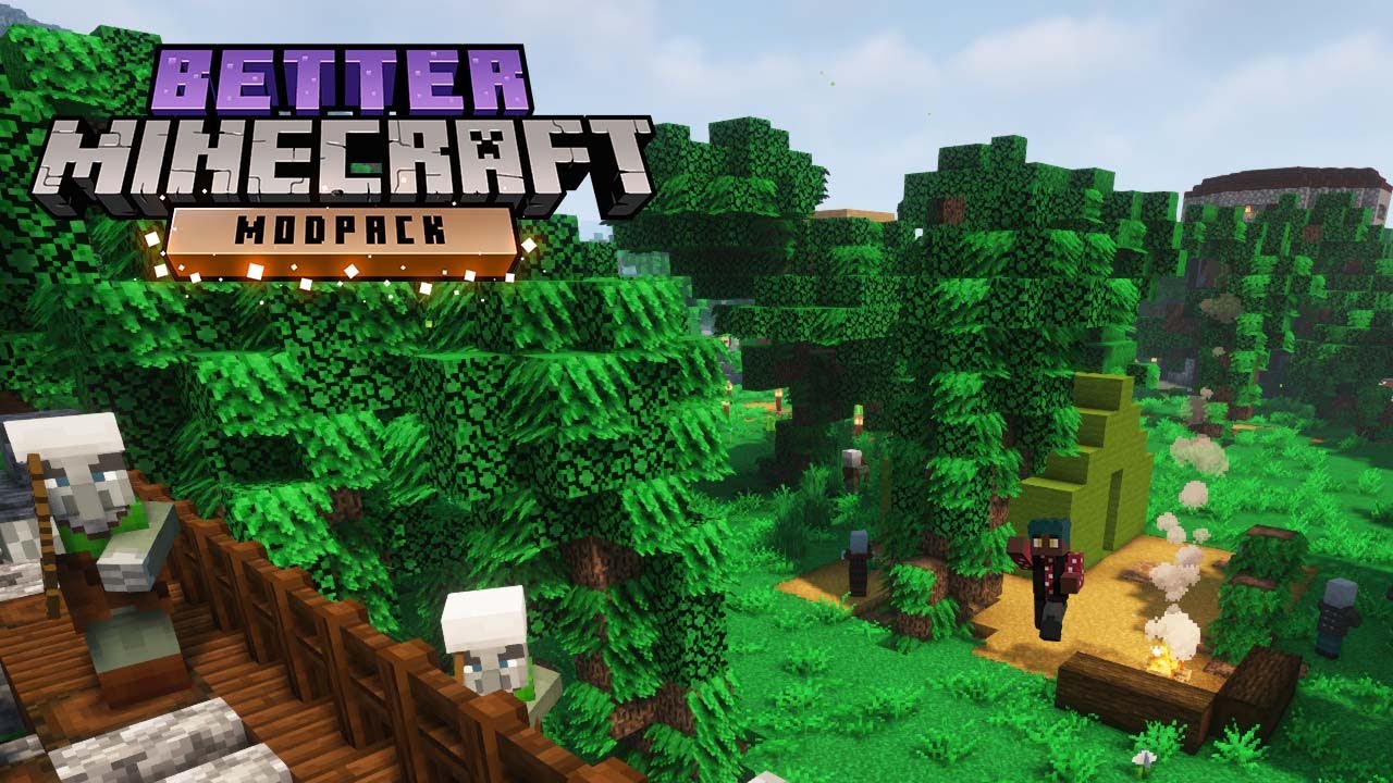 Better Minecraft EP5 | Sneaking into the Illager Fort - YouTube