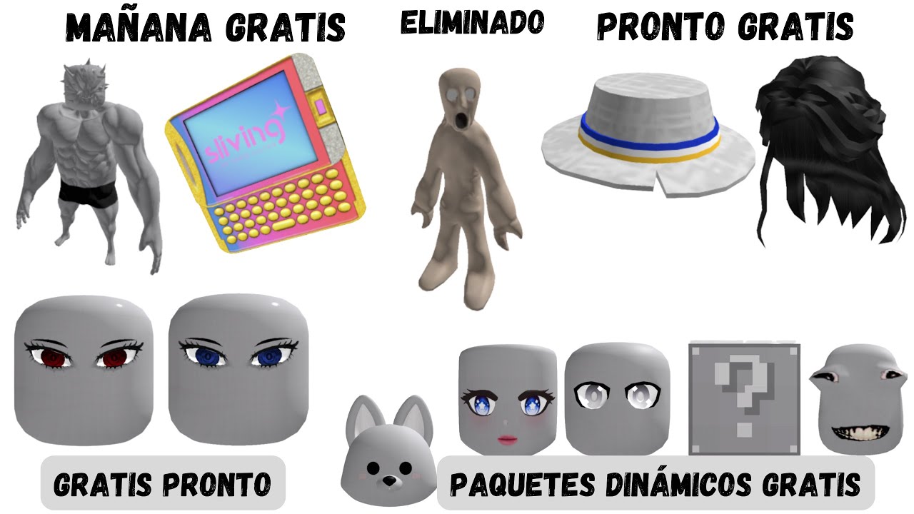NOTICIAS DE ROBLOX - MAÑANA PERSONAJE Y LIMITED GRATIS, CABEZAS ...