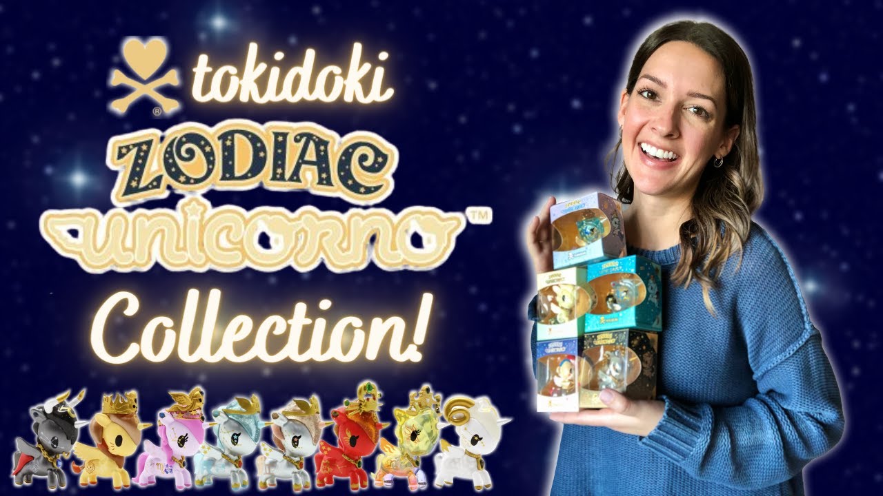 The Complete Tokidoki Zodiac Unicorno Collection! ♍ Adara Unboxed - YouTube