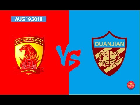 CHINESE SUPER LEAGUE - GUANGZHOU EVERGRANDE VS. TIANJIN QUANJIAN - AUG, 19, 2018