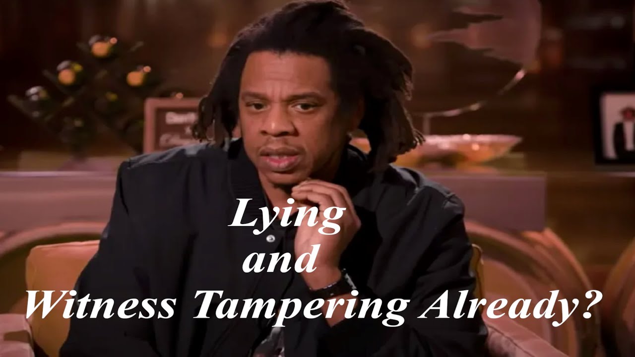 Lying and Witness Tampering Already? - YouTube