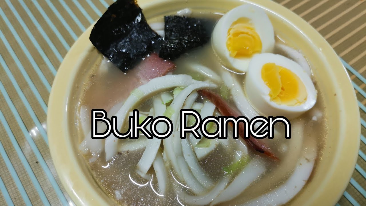 Buko (Coconut Meat) Ramen? Ano lasa? | Den Yah - YouTube