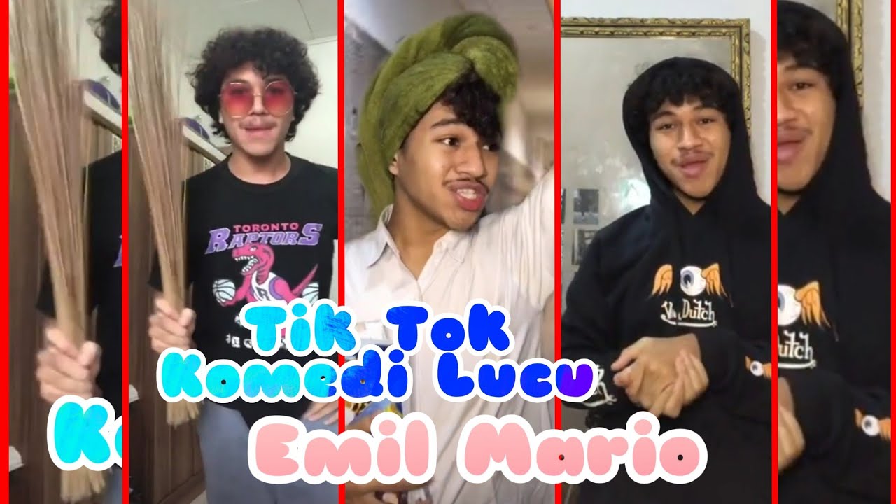 Tik Tok Kumpulan Komedi Emil Mario - Gue suka sama lo Viral kocak - YouTube