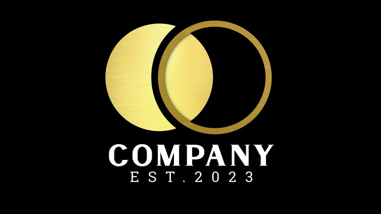 Professional Design Company Logo || How to create company logo design ...