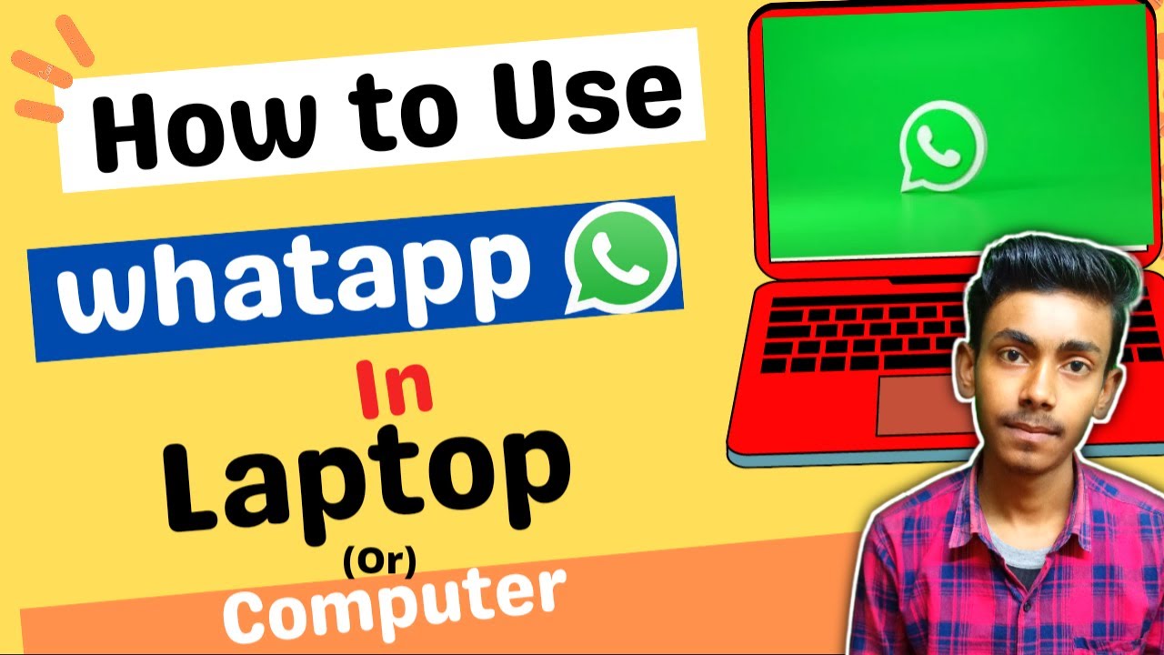 How to Use WhatsApp on Your Laptop - A tutorial by PieTech - YouTube