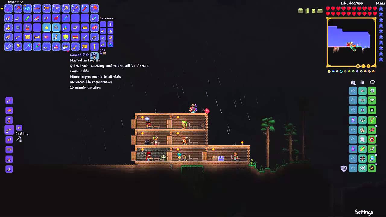 Terraria 1.3 - Pirate Invasion Farm - YouTube