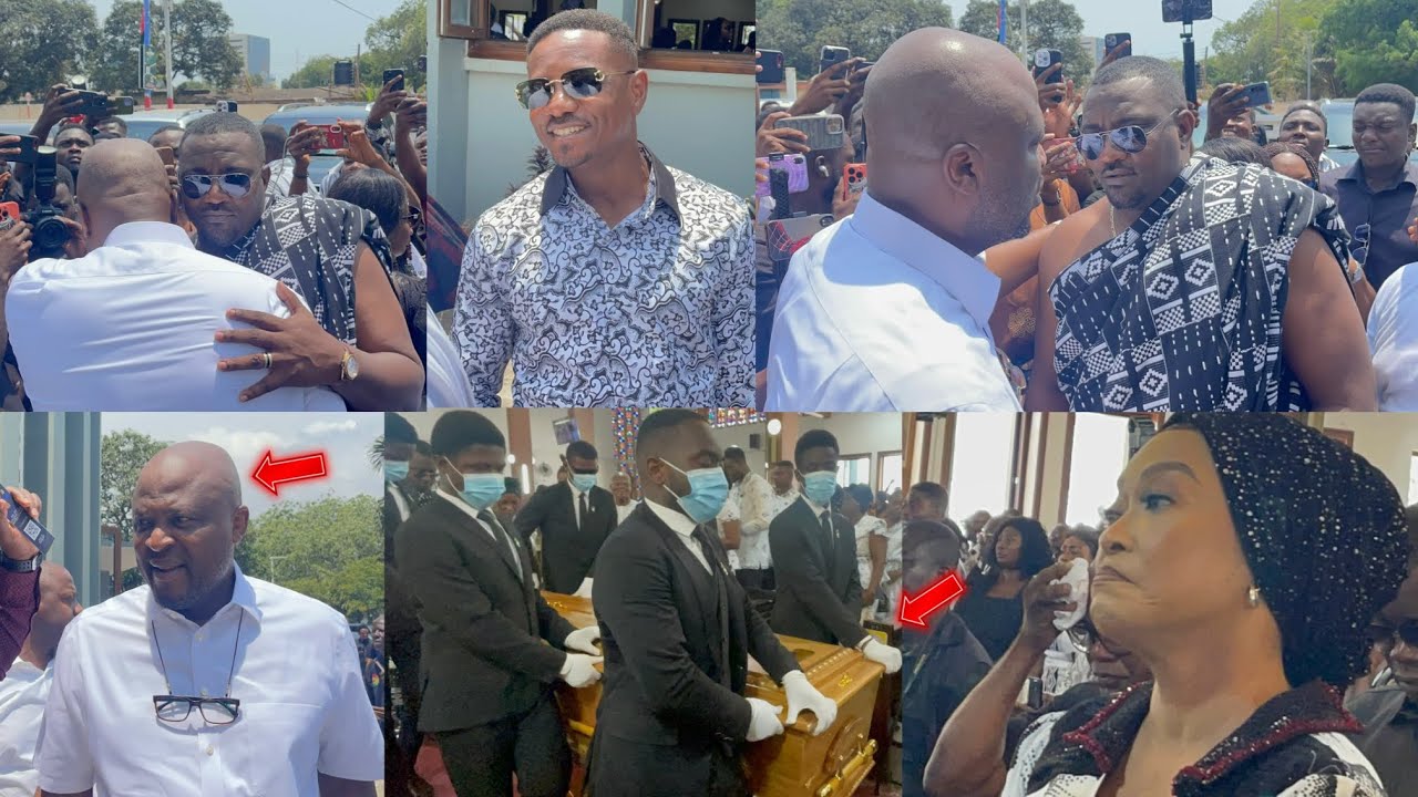 Prez John Mahama Brother Ibrahim massive arrival @ Hon John Dumelo Dad ...
