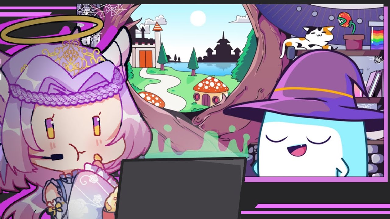 Nonton apa yaa~ - Reaction Topi Sihir Animation 【Vtuber Indonesia ...