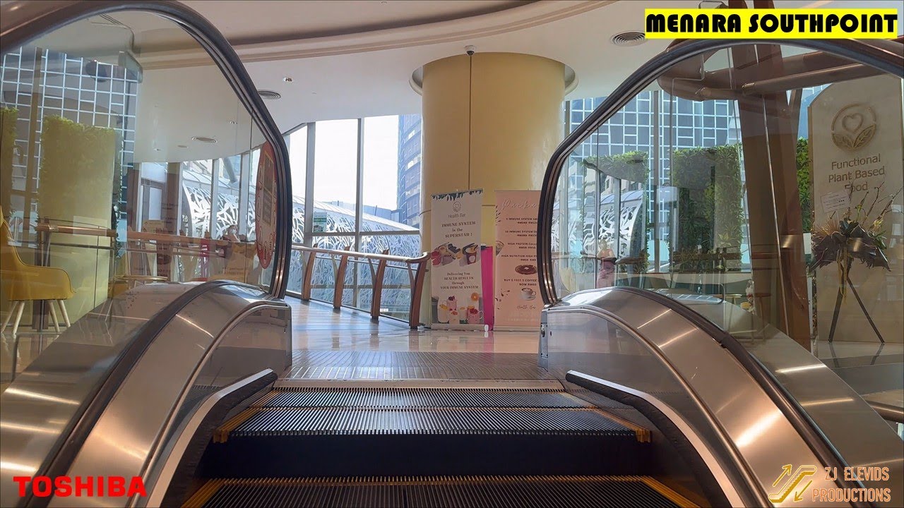 2 Toshiba Escalators at Menara Southpoint, Mid Valley, Kuala Lumpur ...