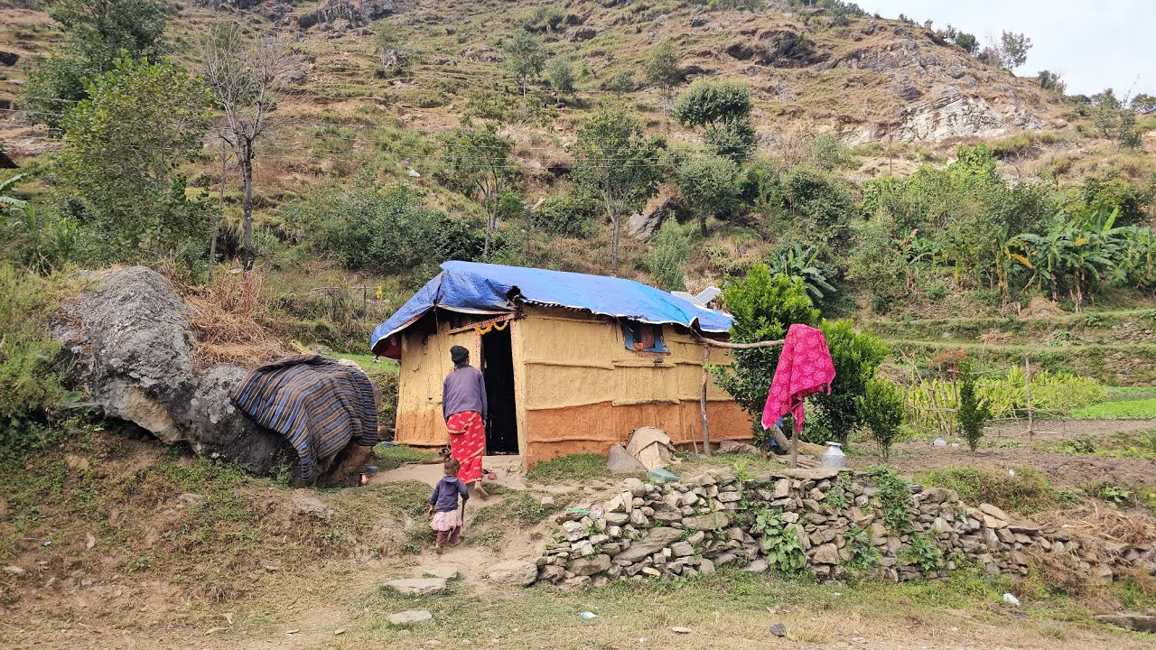 Nepali Mountain Village Life | Daily Activity Of Remote Nepali ...