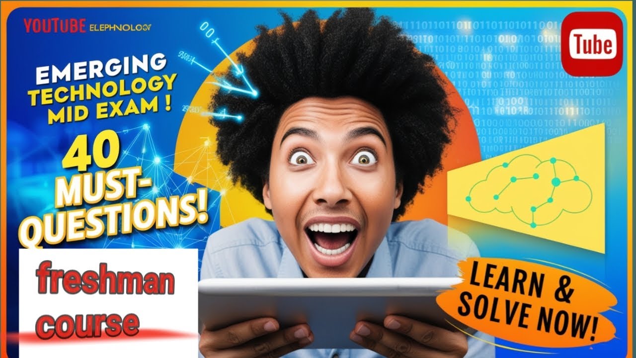 Emerging technology mid exam - YouTube