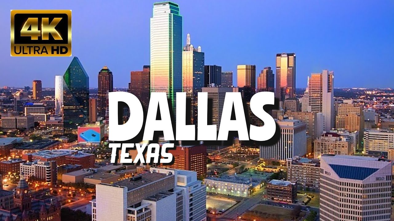 Dallas, Texas In 4K By Drone - Amazing View Of Dallas, Texas, USA - YouTube