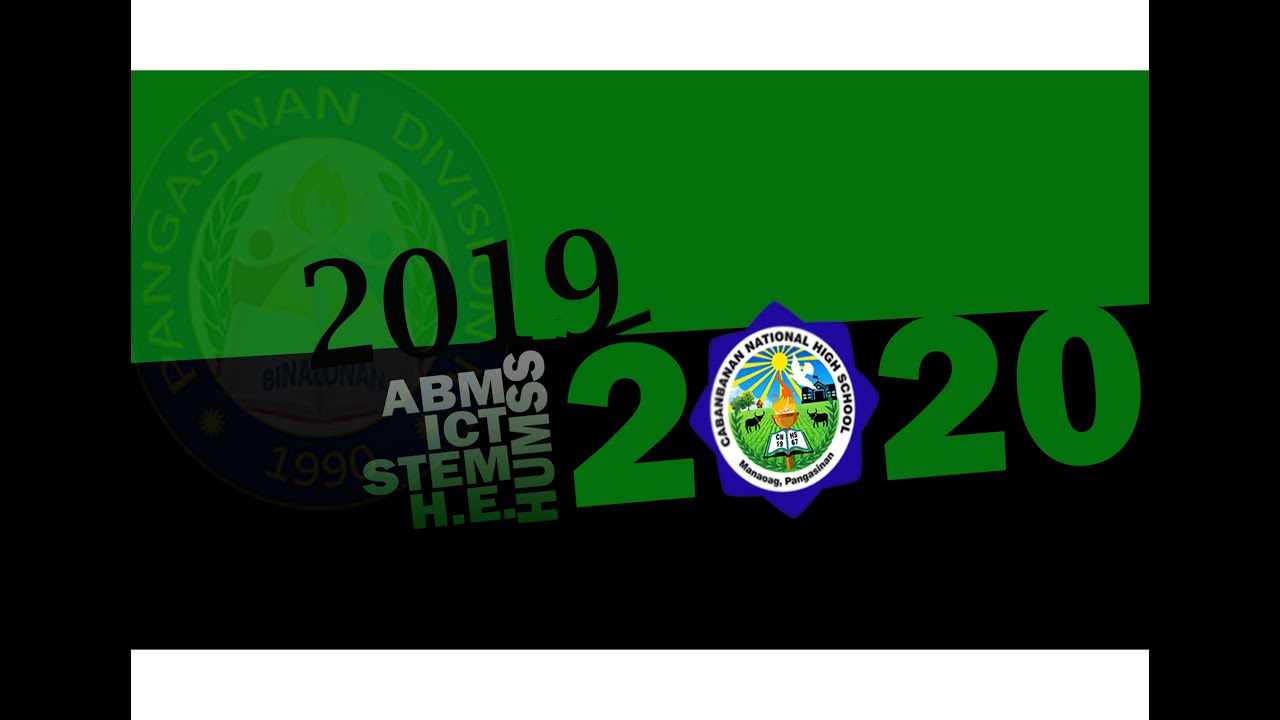 CNHS VIRTUAL GRADUATION BATCH 2020 - YouTube