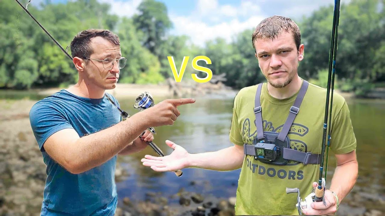 Can I Beat Kendall Gray in a Fishing Battle! - YouTube