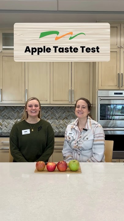 Apple Taste Test - YouTube