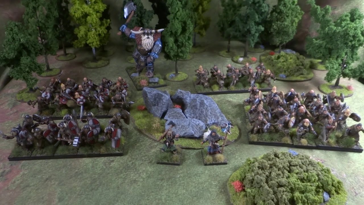 Oathmark - Barbarian Army Showcase - YouTube