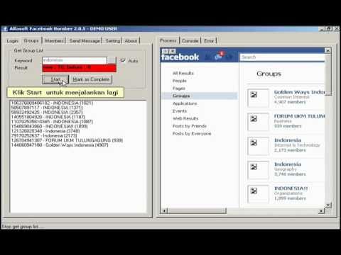Alfasoft Facebook Bomber 2.0.5
