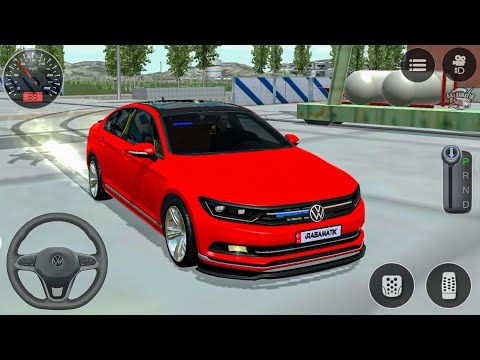 Modifiyeli Kırmızı Passat Sürüş Simülatör Oyunu - Pasat City Araba Oyunu - Android GamePlay