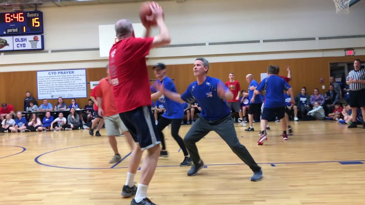 Kiki Strong Fundraiser - CYO Coaches Basketball Game - YouTube