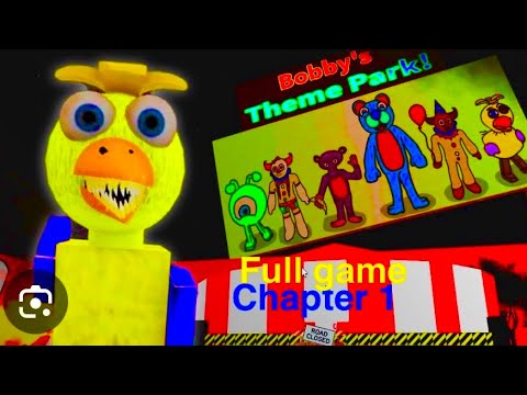 Playing Bobby theme park chapter 1 in Roblox (full game) 🔵🐻 - YouTube