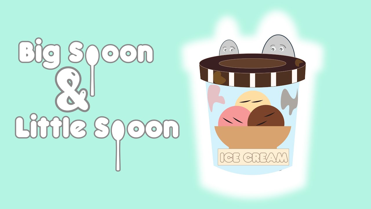 Big Spoon and Little Spoon - Children's Story Book Rhyme | Read aloud ...