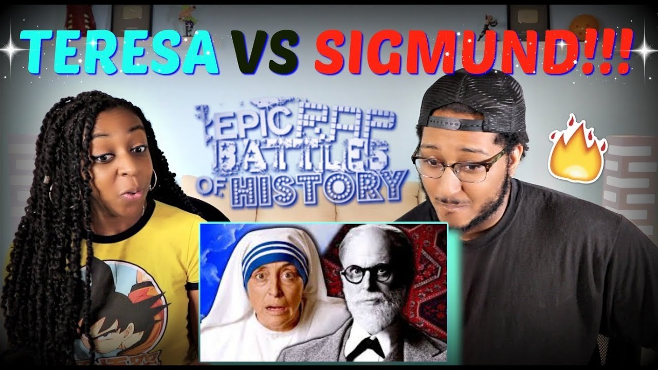 Epic Rap Battles of History "Mother Teresa vs Sigmund Freud" REACTION ...