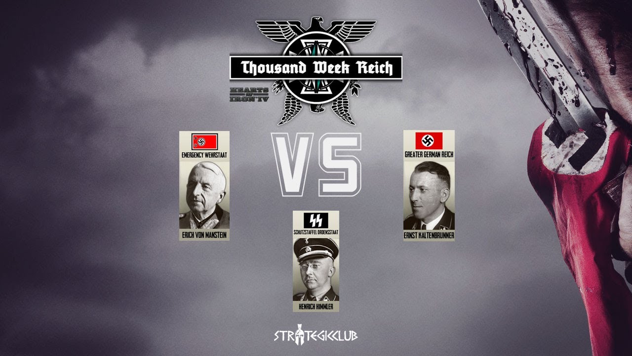Who Will Win The German Civil War? | HOI4 Thousand Week Reich Timelapse ...