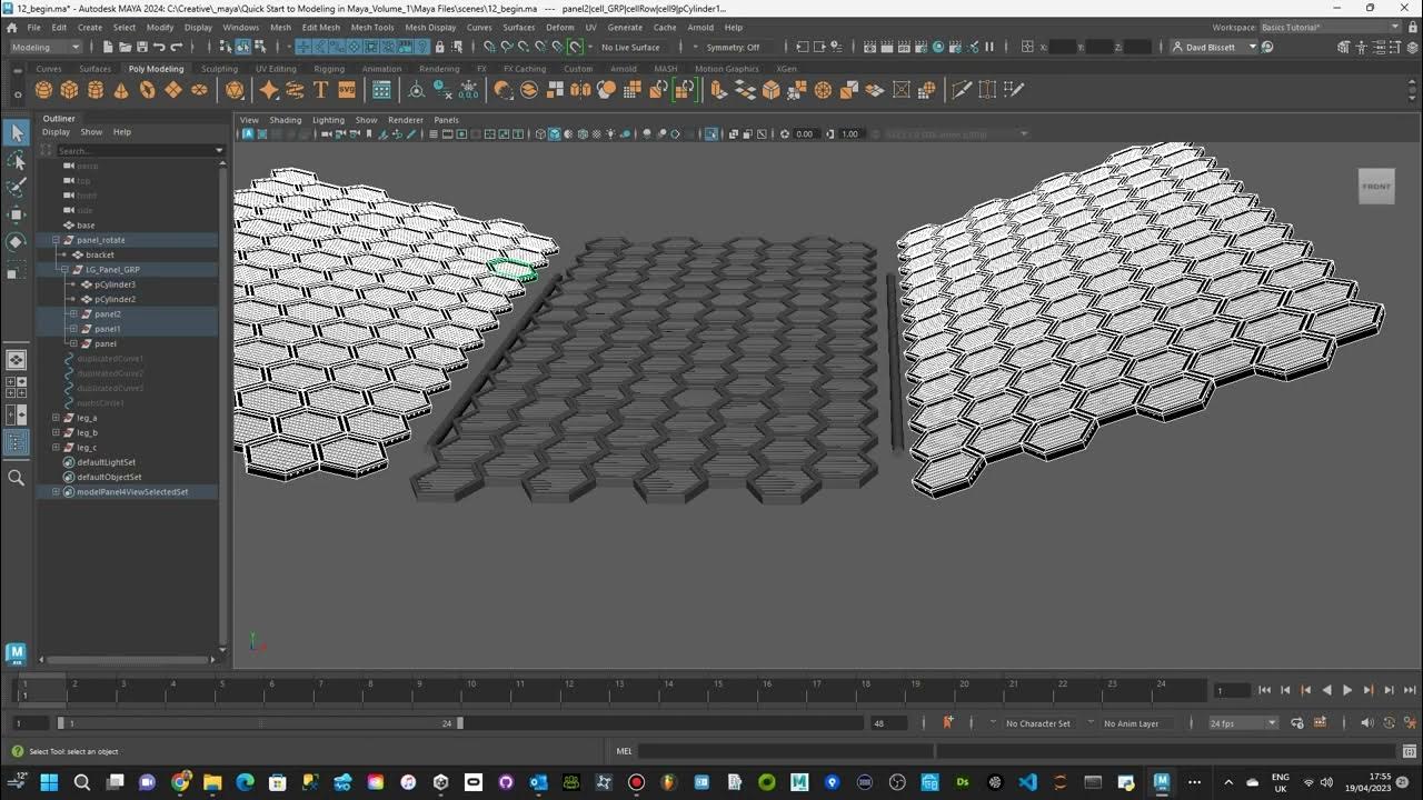 Reversing Polygons and Nurbs Surfaces in Maya 2024 - YouTube