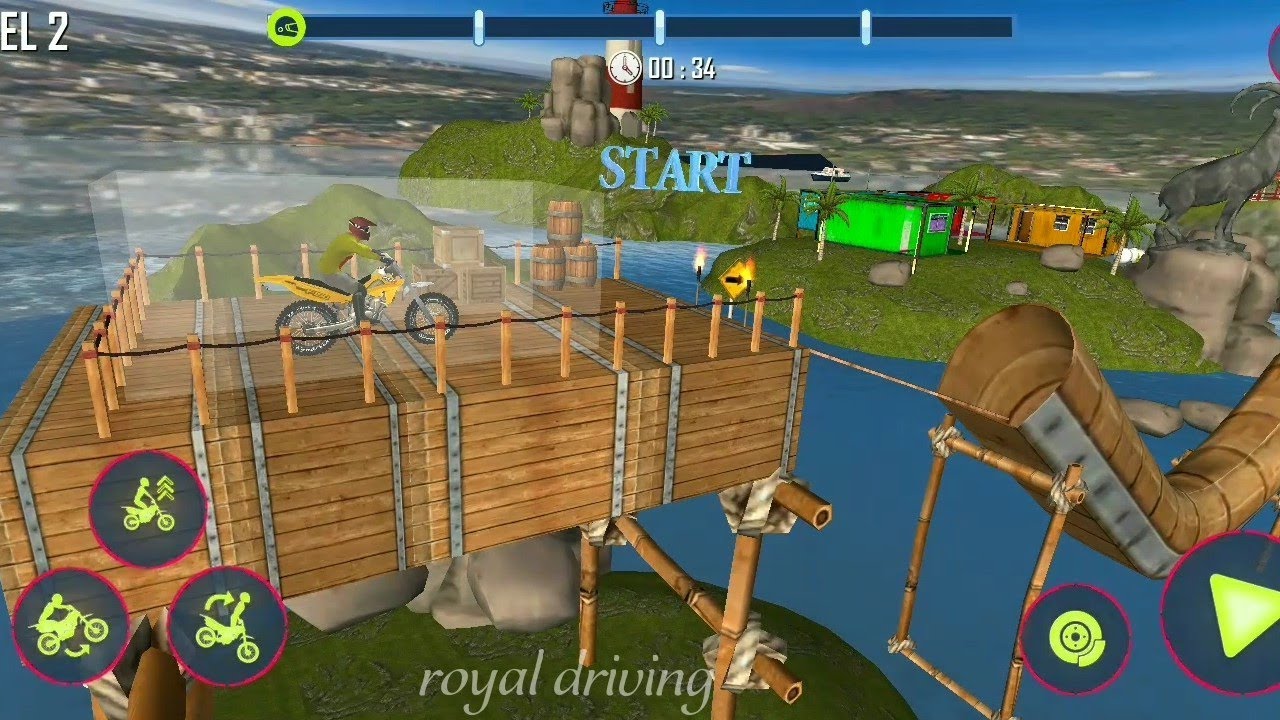 Motorcycle Stunts BK Racing Games - Like BK - YouTube