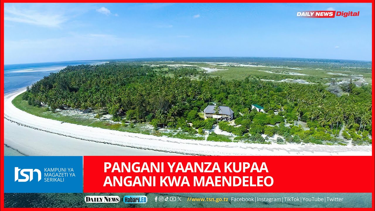 PANGANI YAANZA KUPAA ANGANI KWA MAENDELEO ASEMA AWESO - YouTube