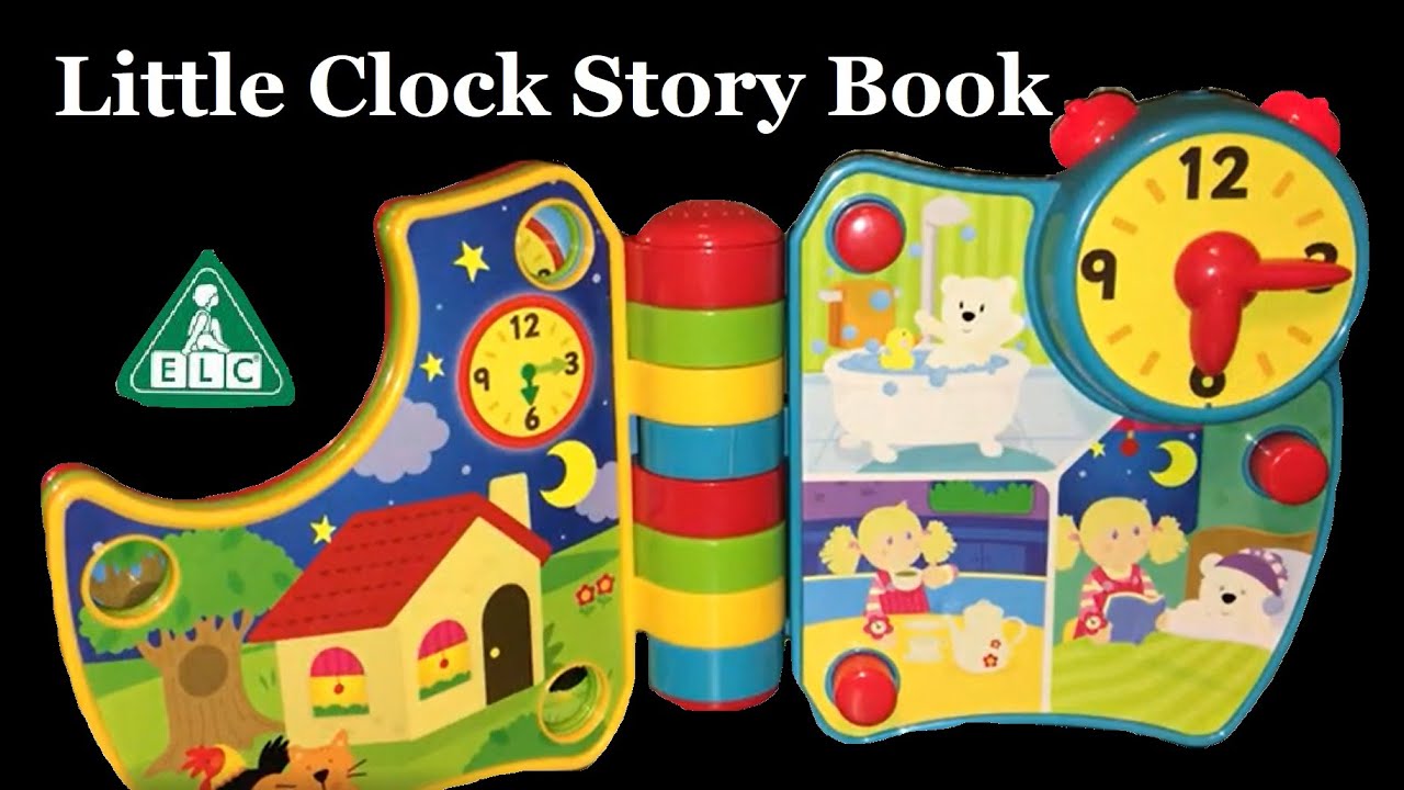Early Learning Centre Little Clock Story Telling ELC Children's Book ...