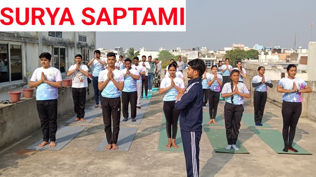 Surya Saptami celebrate at Government Ayurveda Yoga and Naturopathy ...