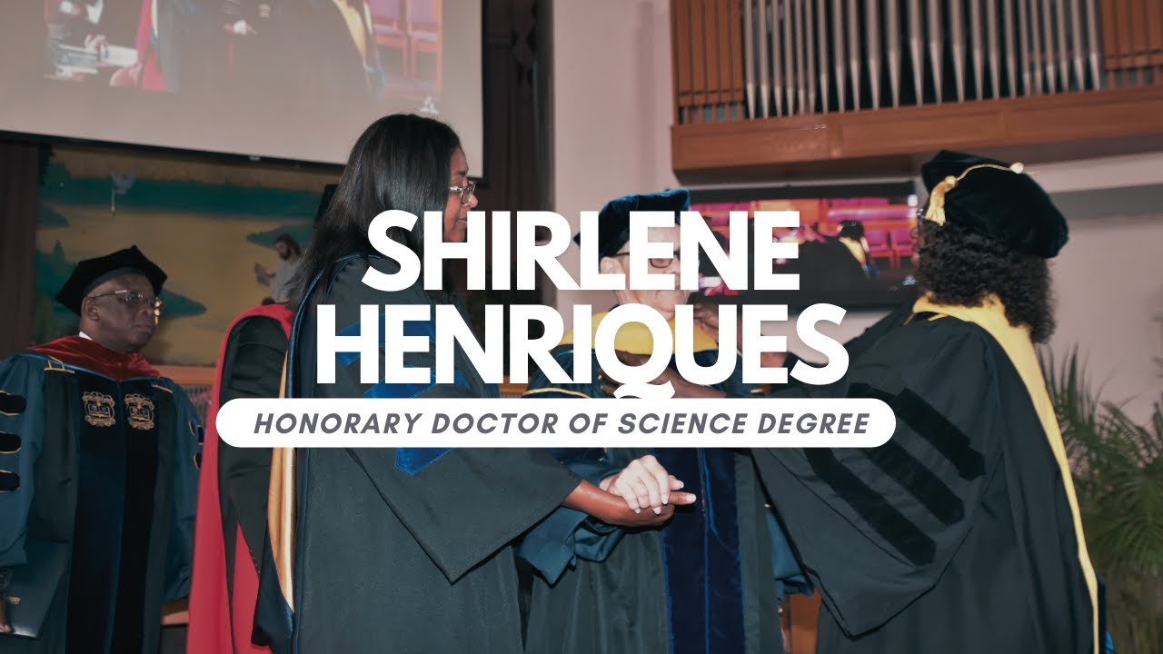 Shirlene Henriques Honoured at Historic 100th Graduation Exercise at ...