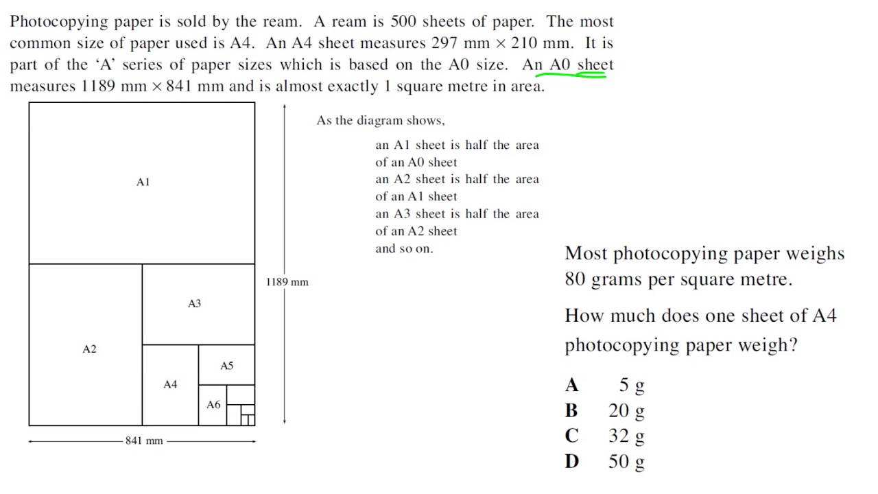 Selective Test 1 - Maths Q. 26 - YouTube