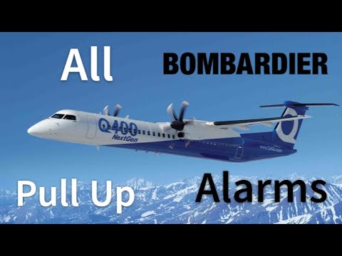 All Bombardier Pull Up Alarms 🔊 - YouTube