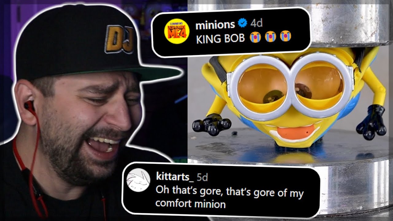 CRUSHED THE MINION! 😂 - Funny Instagram Reels & Comments REACTION ...